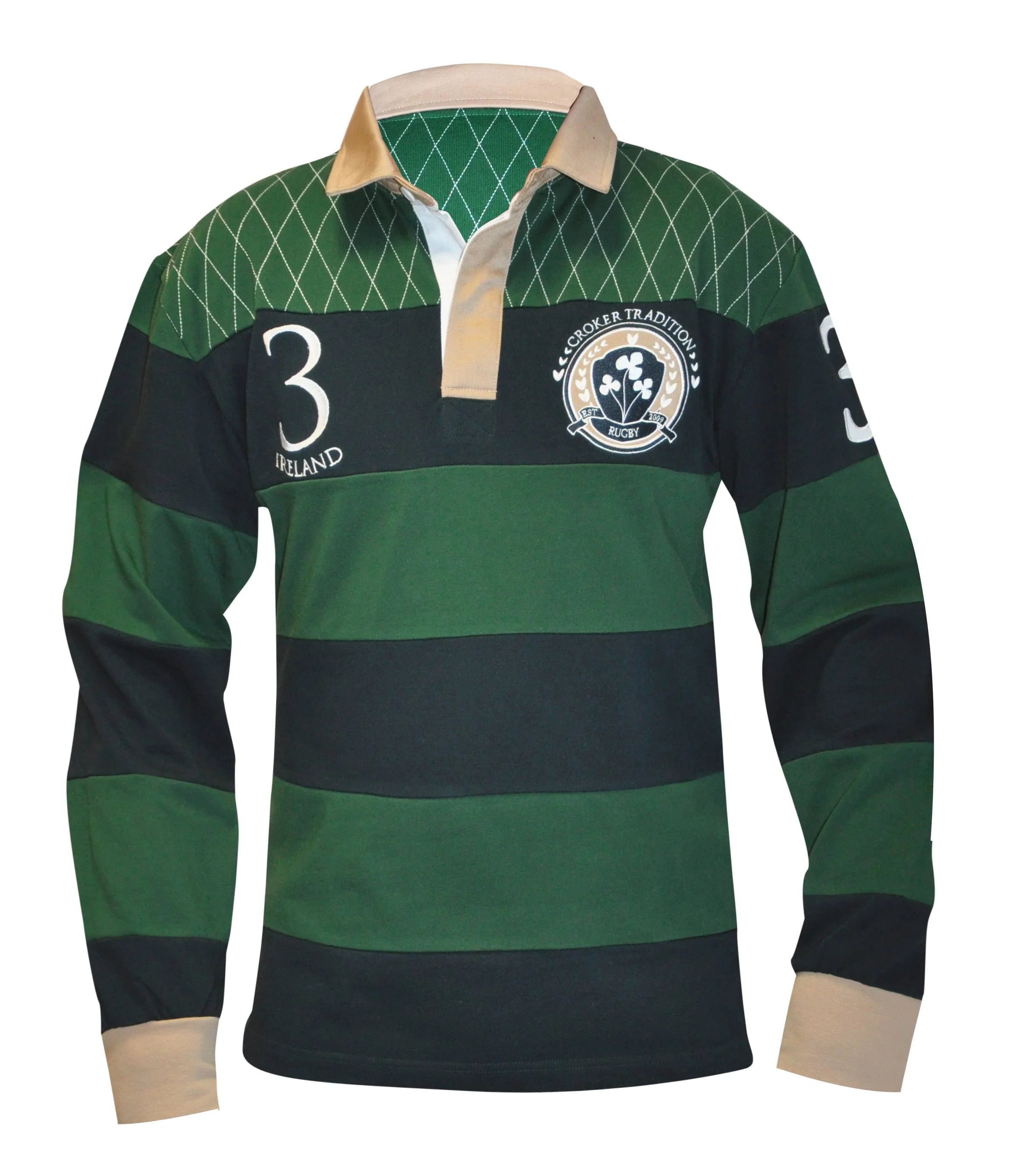 Traditional Rugby Shirt IR1008 – Kathleen's of Donegal